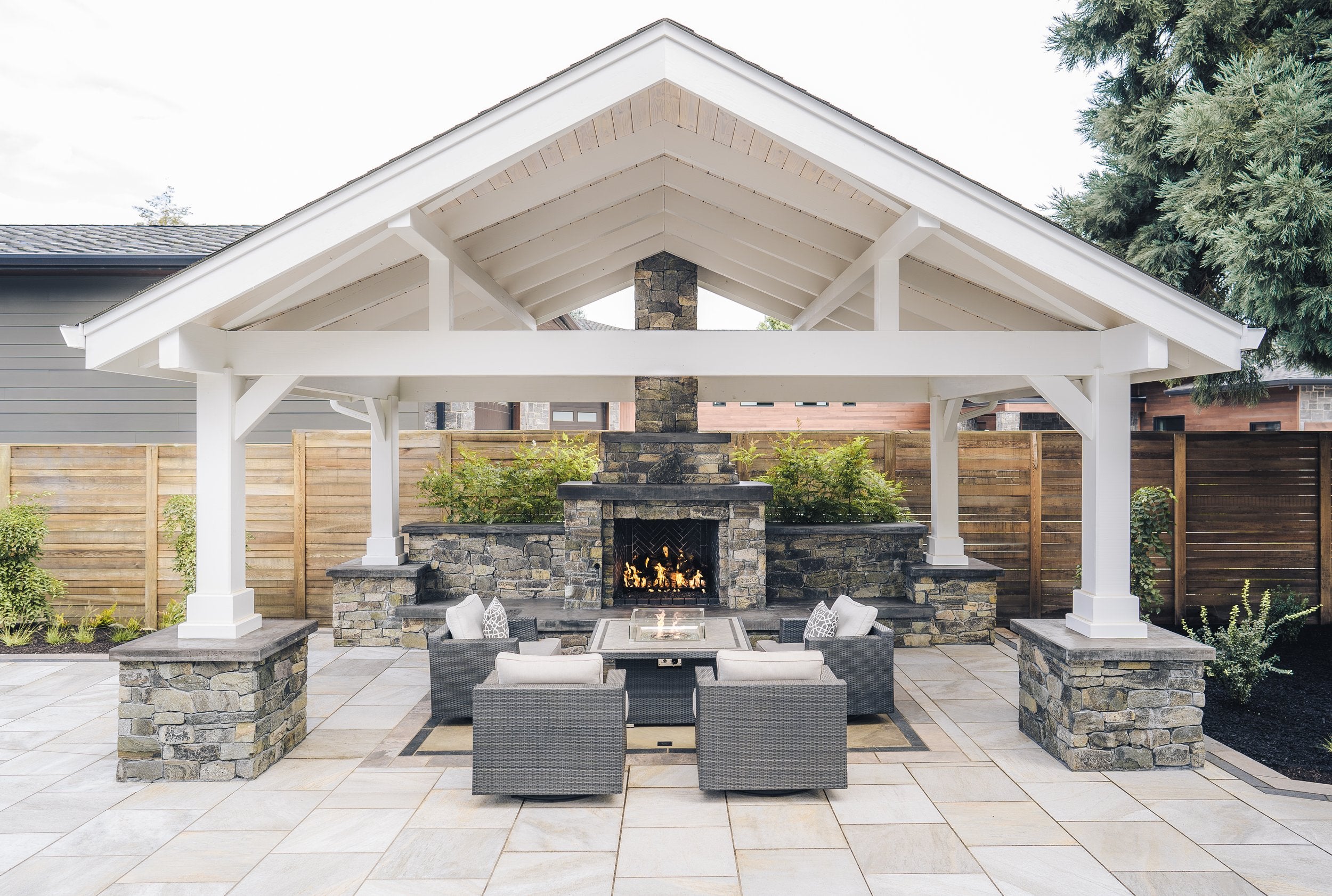How to Incorporate a Fire Pit into Your Patio Design – Rexius