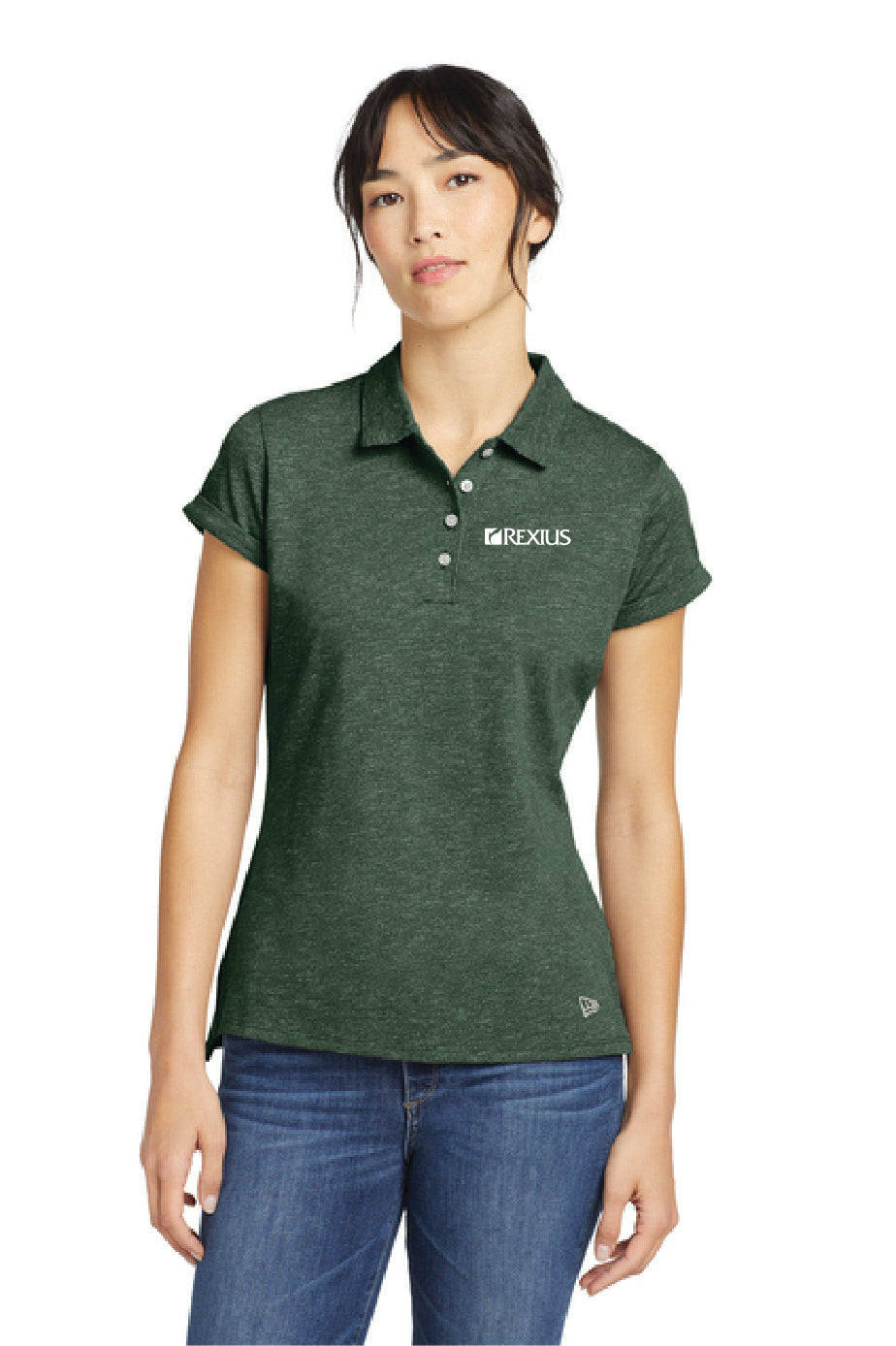 Rexius New Era Women's Slub Twist Polo